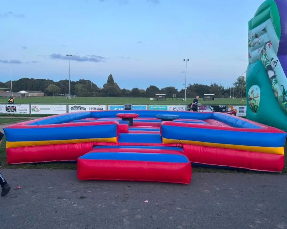 Inflatable Gladiator - Chambers Bouncy Castle Hire