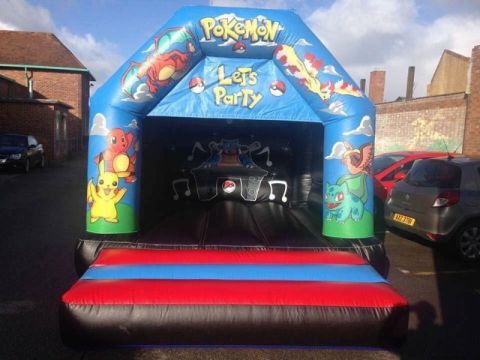 Pokemon Castle - A Star Bouncy Castles