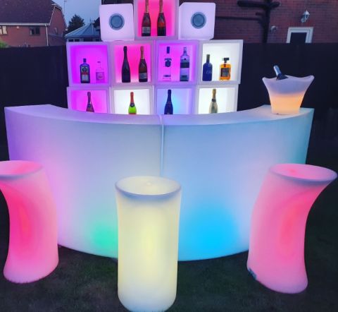Small Party Package - Let It Glow LED Event Hire