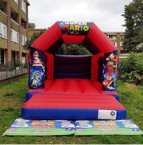 Super Mario Castle - N1 Inflatable Fun | Bouncy Castle Hire | Soft Play ...