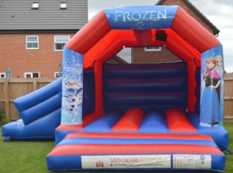 Frozen Slide Combo 12ft X 17ft - South Cheshire Inflatables