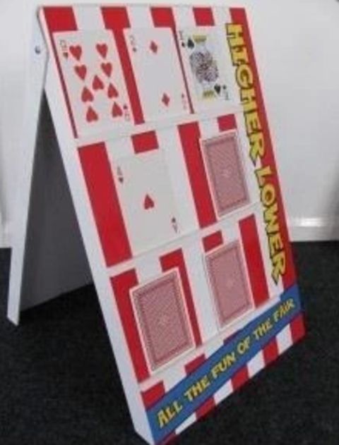 Higher Lower Card Game Side Stall Games Sales Play Your Cards Right