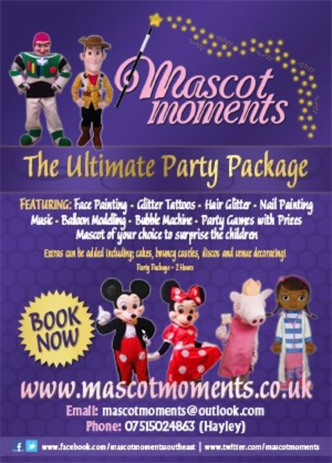 Mascot Party - Mascot Hire & Children's Parties | London, Kent