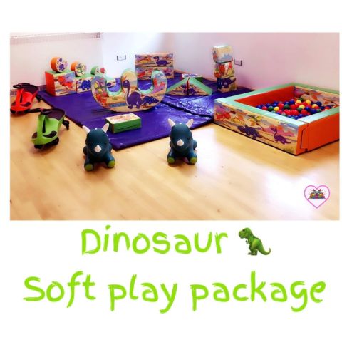 Dinosaur Soft Play Package Jumping Jacks Bouncy Castle Hire Belfast ...