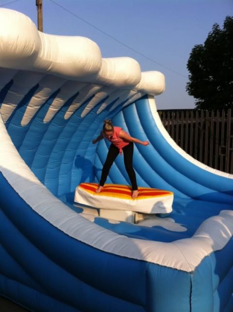 Surf Simulator Bouncy castle hire Co Louth and north east Ireland