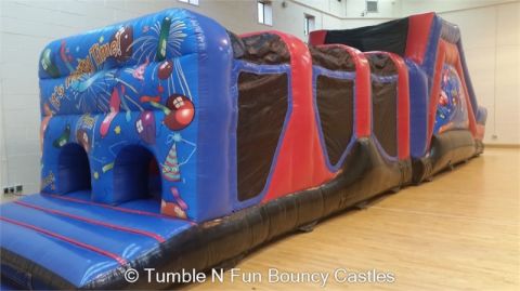45ft Party Time Obstacle Course Bouncy castle hire Co Louth and north ...
