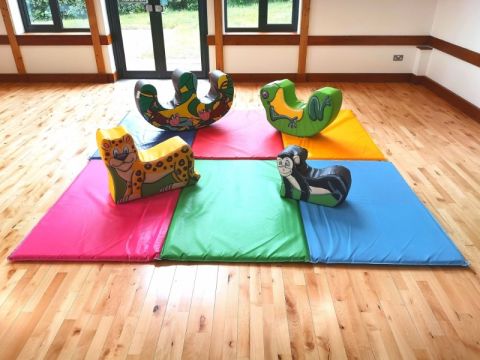 4pc Animal Soft Play - Bounce World