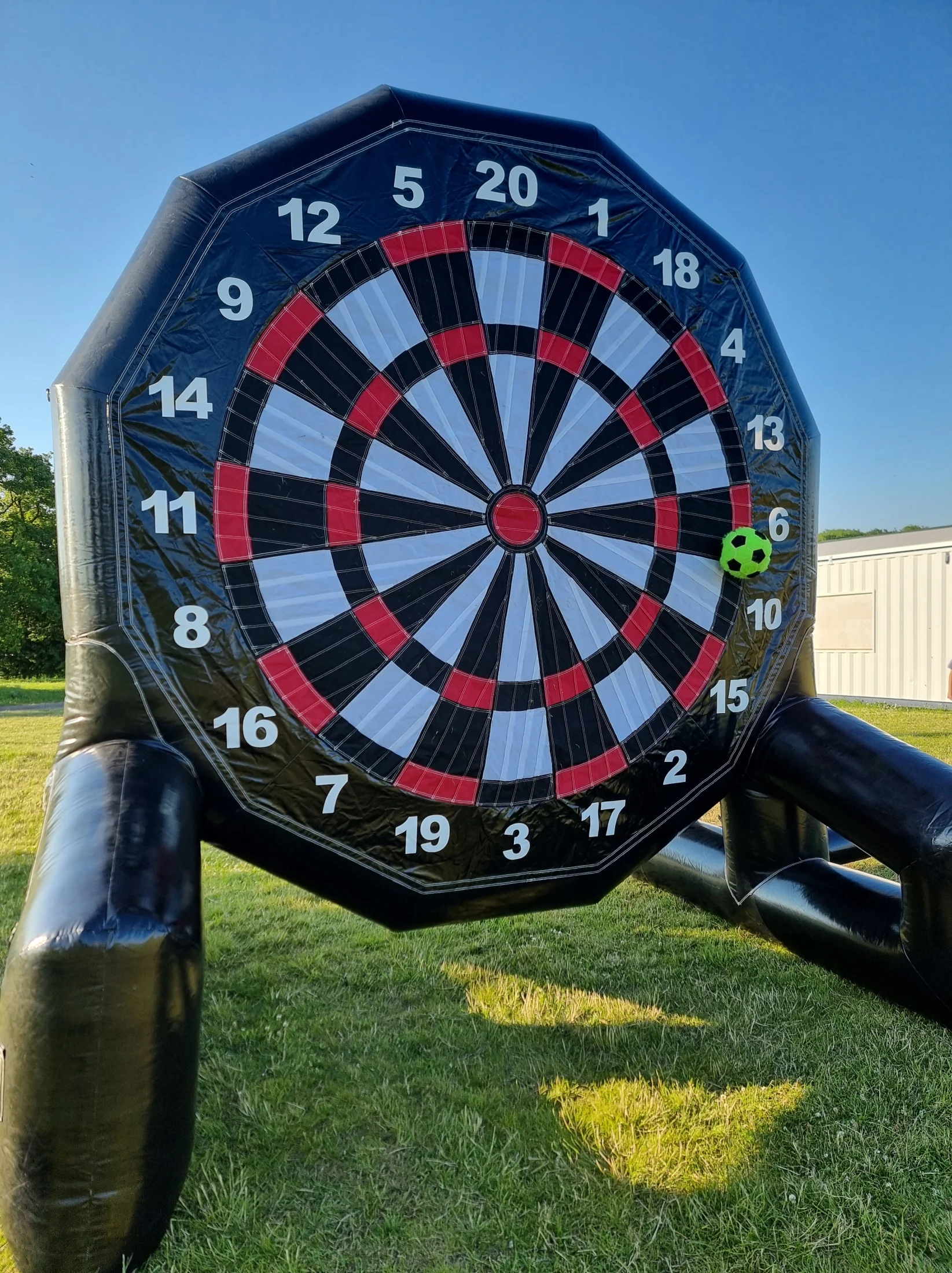 5m Football Dart Board - Big Kids Bounce