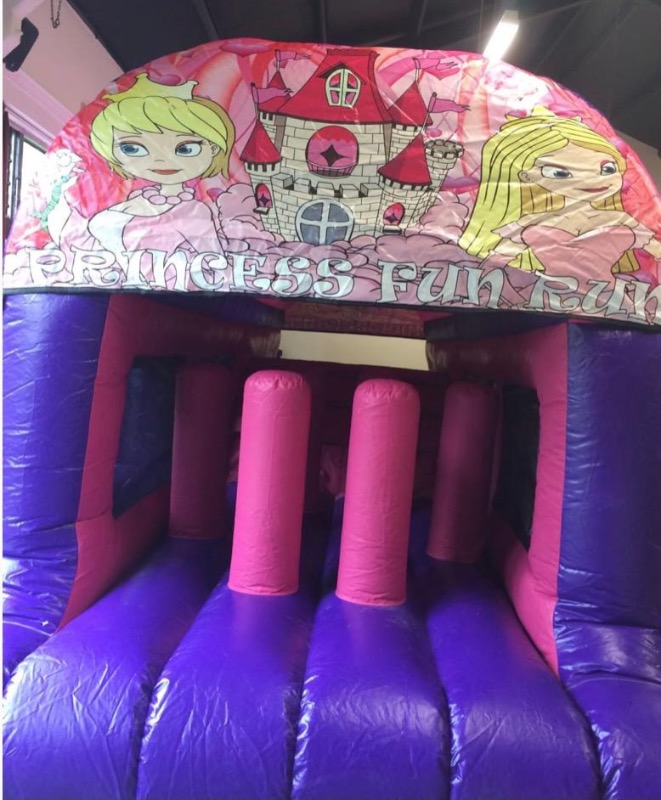 Princess Fun Run Obstacle Course Hire Luton - ABC Bouncy Castles