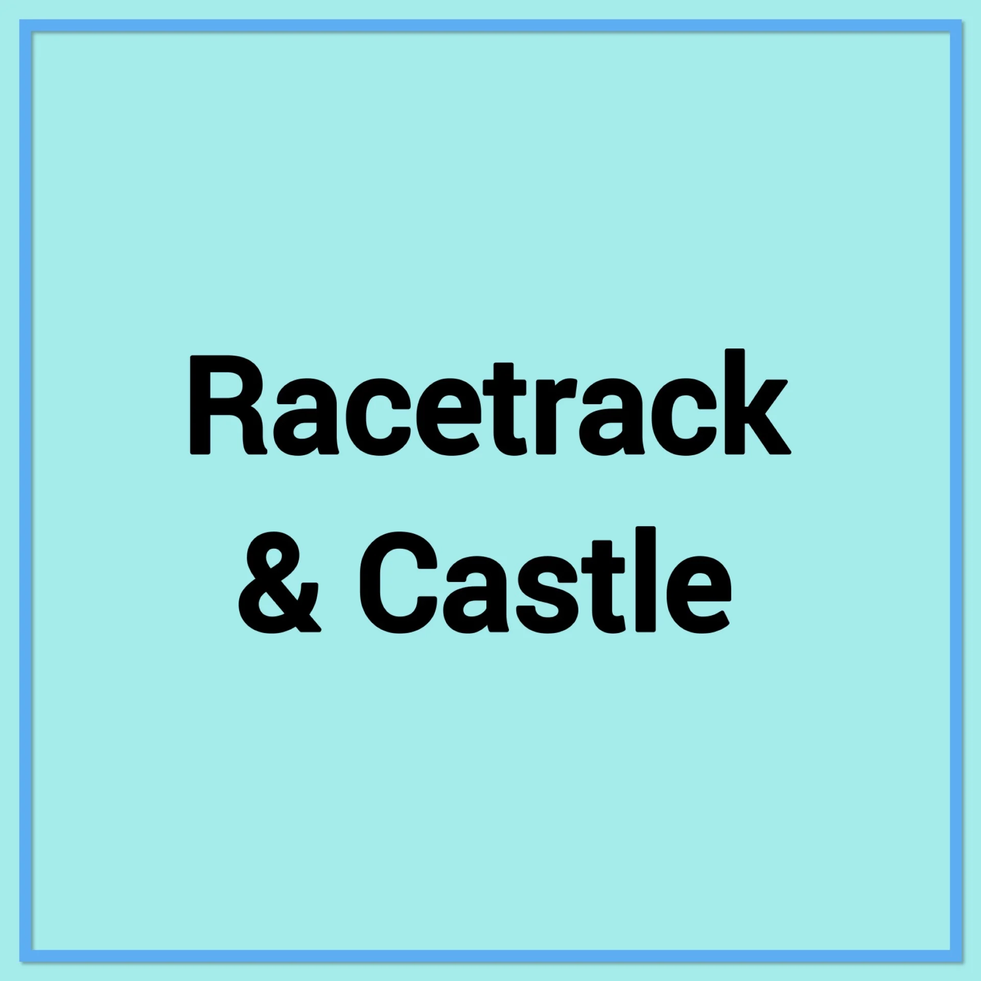 Racetrack Party Package Jaimies Castles, Bouncy Castle & soft play Hire ...