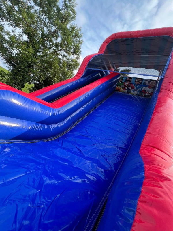 10ft Superhero Slide - Kings Bouncy Castle Hire | Northern Ireland