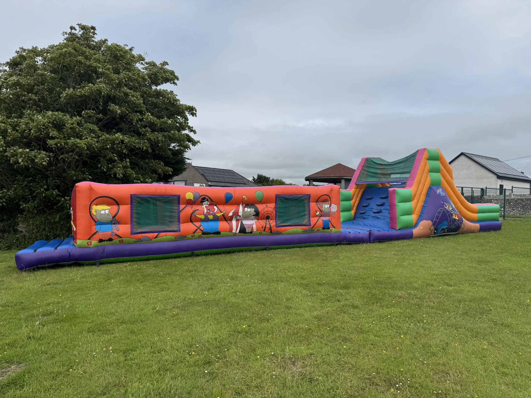 Circus Assault Course - Bouncy Castle and hot tub hire, based in ...