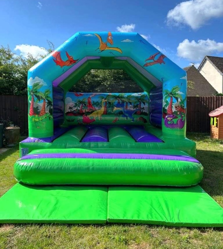 Dinosaur Castle - M & L Bouncy Castle Hire