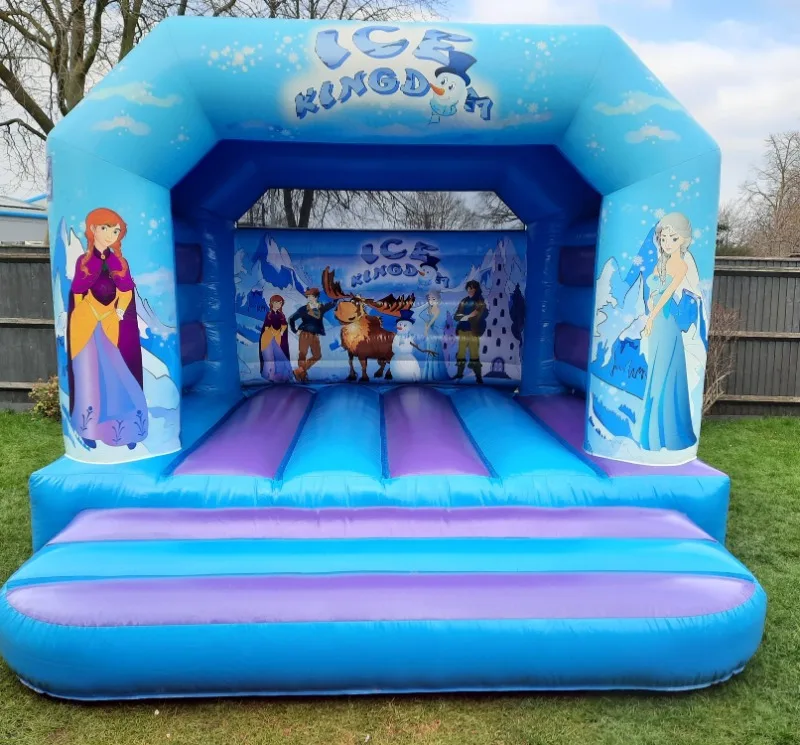 Ice Kingdom Bouncy Castle, Available For Hire In Bury St Edmunds