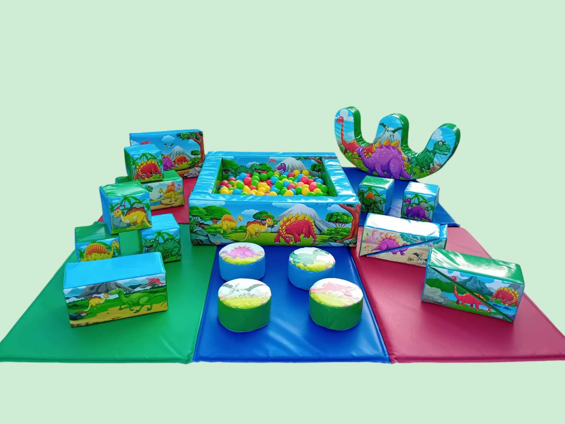 Dinosaur Soft Play - Dino Tots Bouncy Castle & Soft Play Hire
