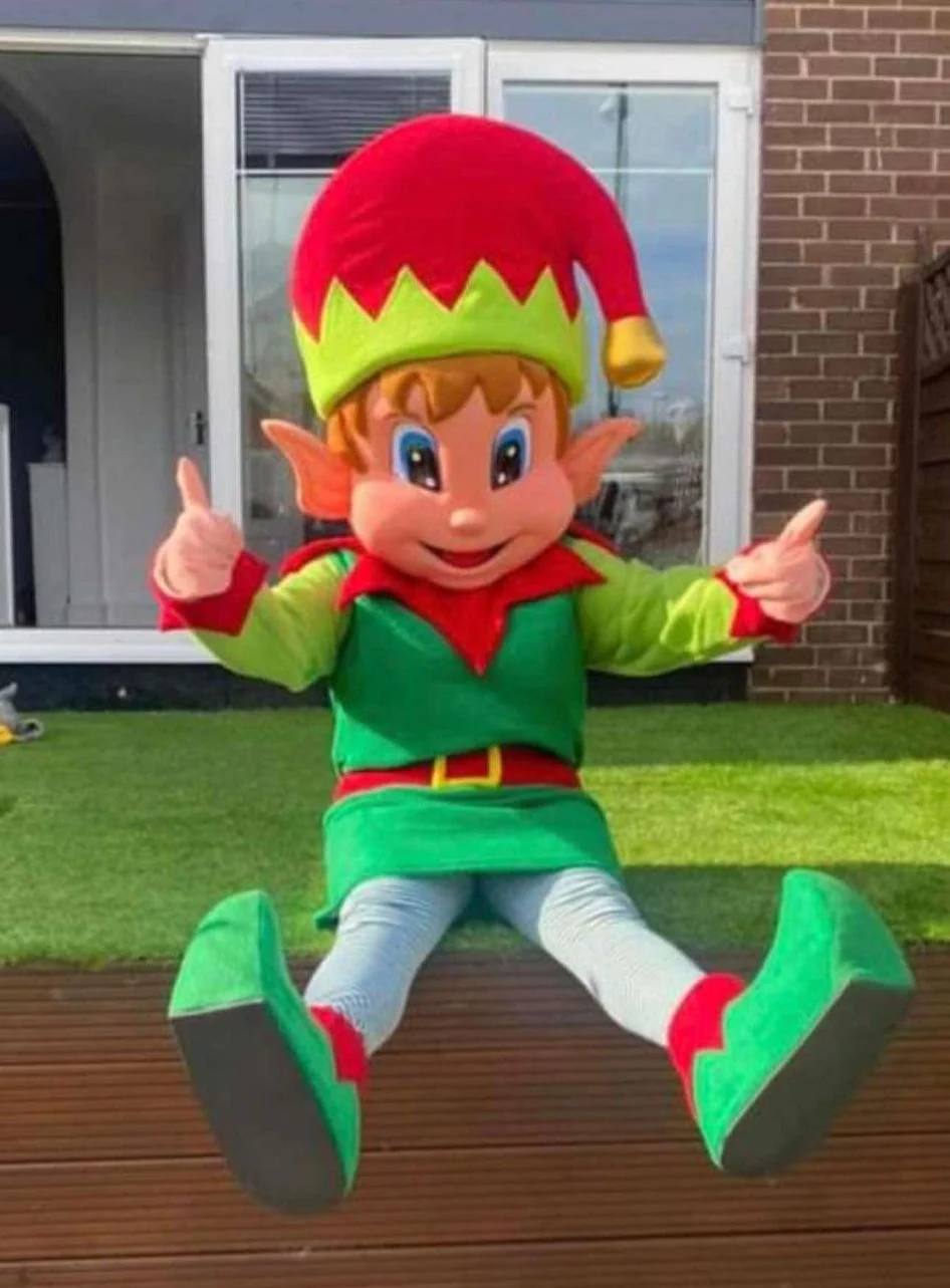 Elf Mascot Hire - Inflatable & Mascot Hire in Bradford, Leeds, Halifax ...