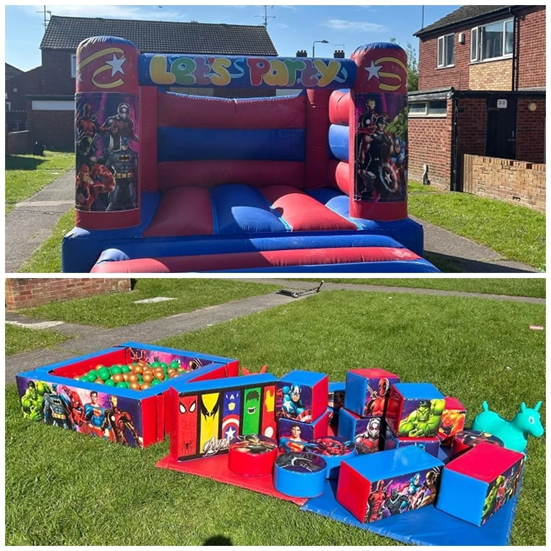 Superhero Basic Package - Tiny Tots Inflatables