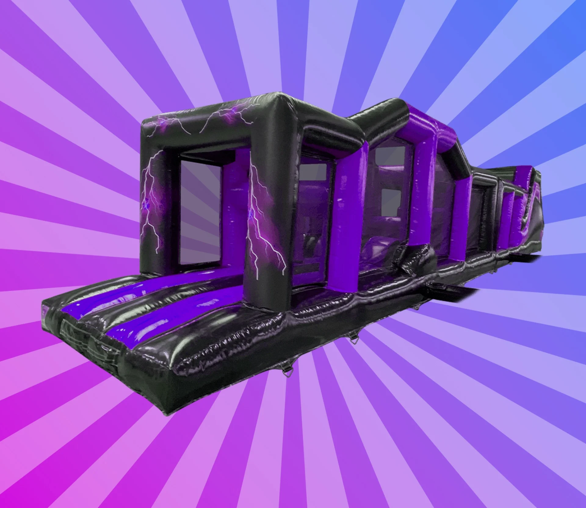 60ft Assault Course Hire Boston Sleaford Spalding Bouncy Castle, Soft ...