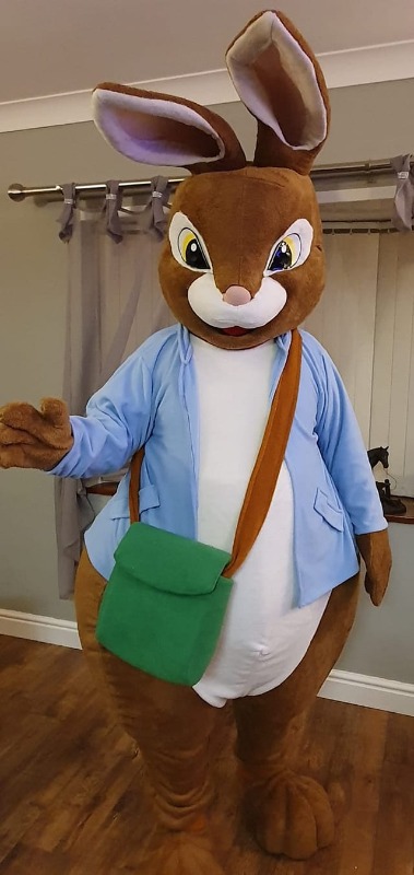 Rabbit Mascot Hire - Bouncy Castle Hire in Peterborough covering ...