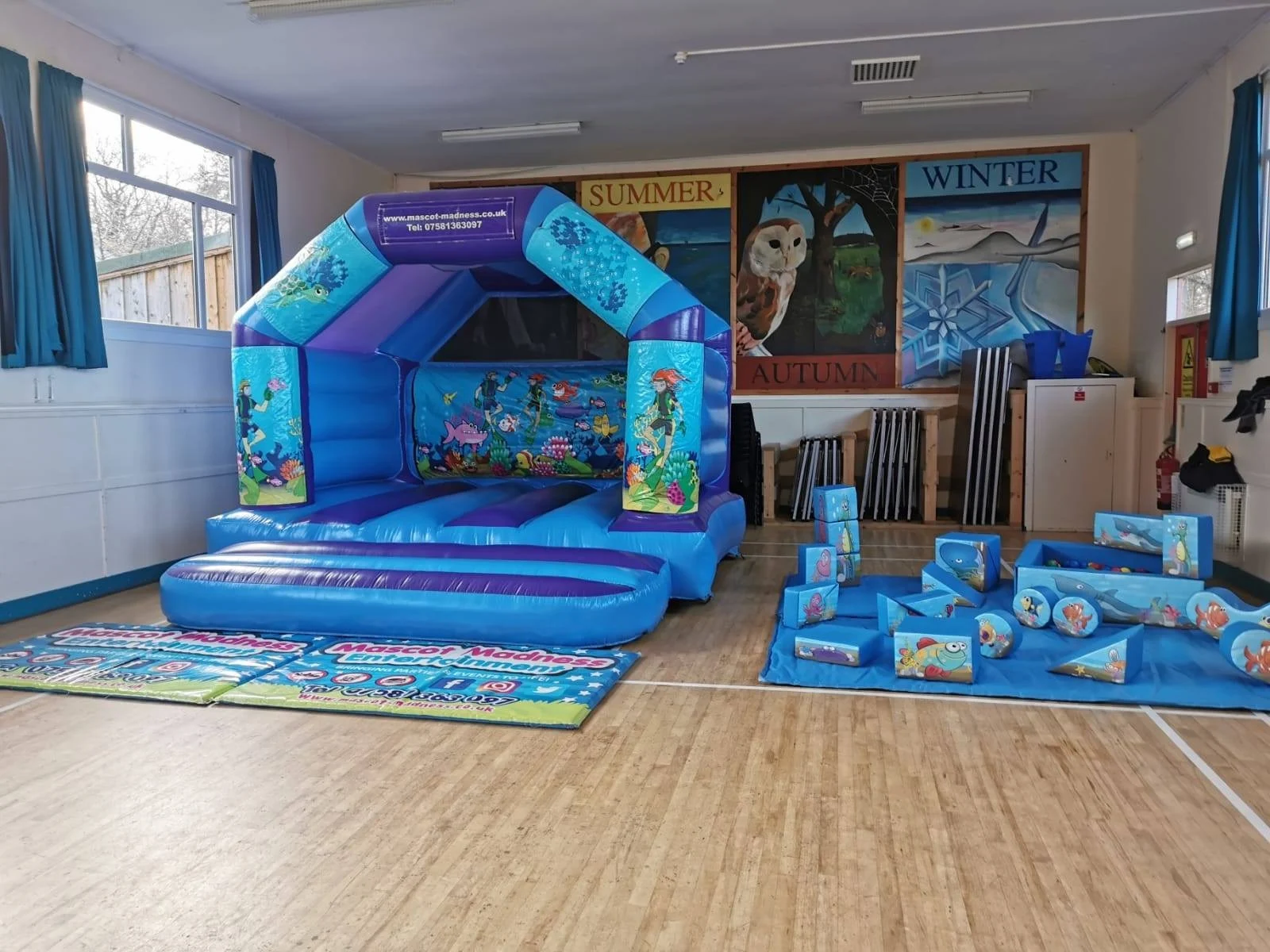 Under The Sea Theme Soft Play Set - Mascot Madness Entertainment