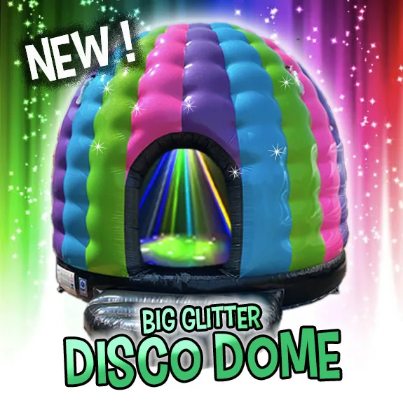 Large Sparkly Disco Dome - Ashbourne Bouncy Castles