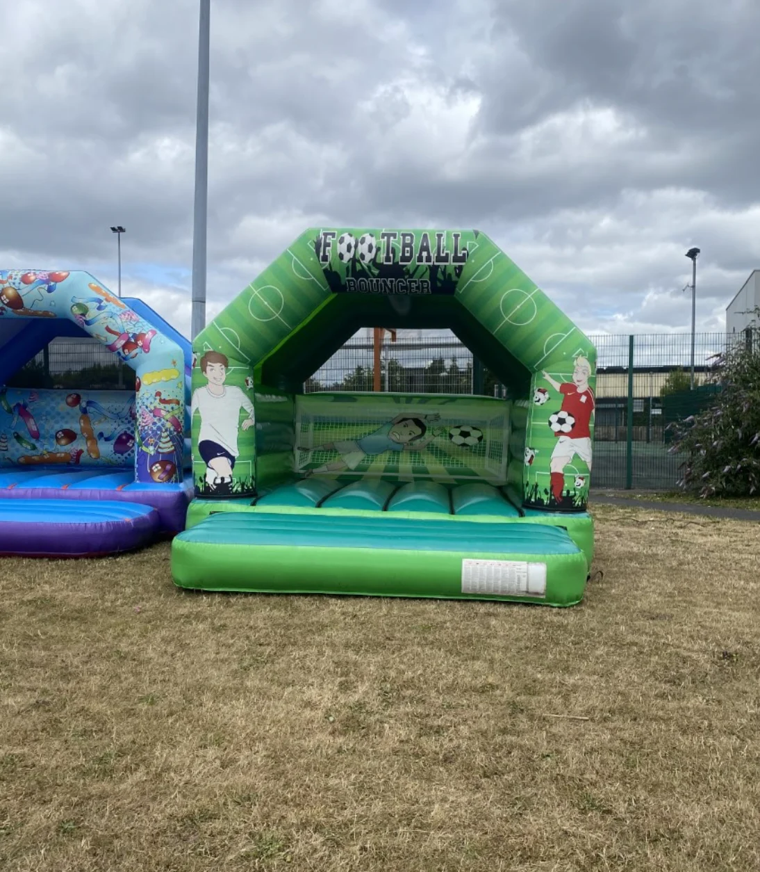 Football Bouncy Castle Hire Wicklow And Dublin - Kids Parties Dublin