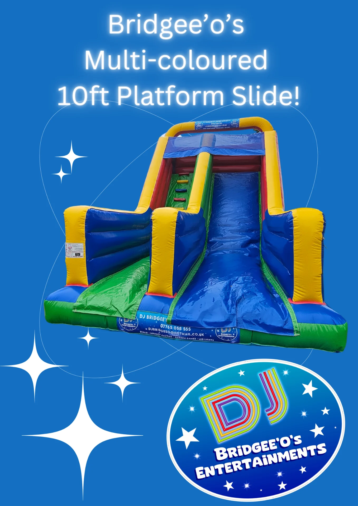 Inflatable Slide - DJ Bridgeeos Entertainments