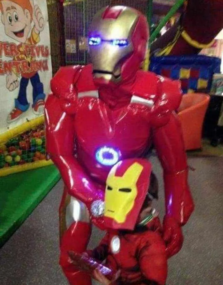 Iron Man Mascot - Parties of Distinction
