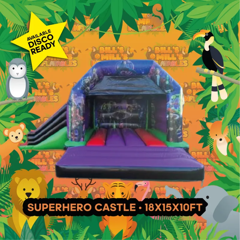 Super Hero Castle With Side Slide, Bringing Joy To Kings Lynn - Bills ...