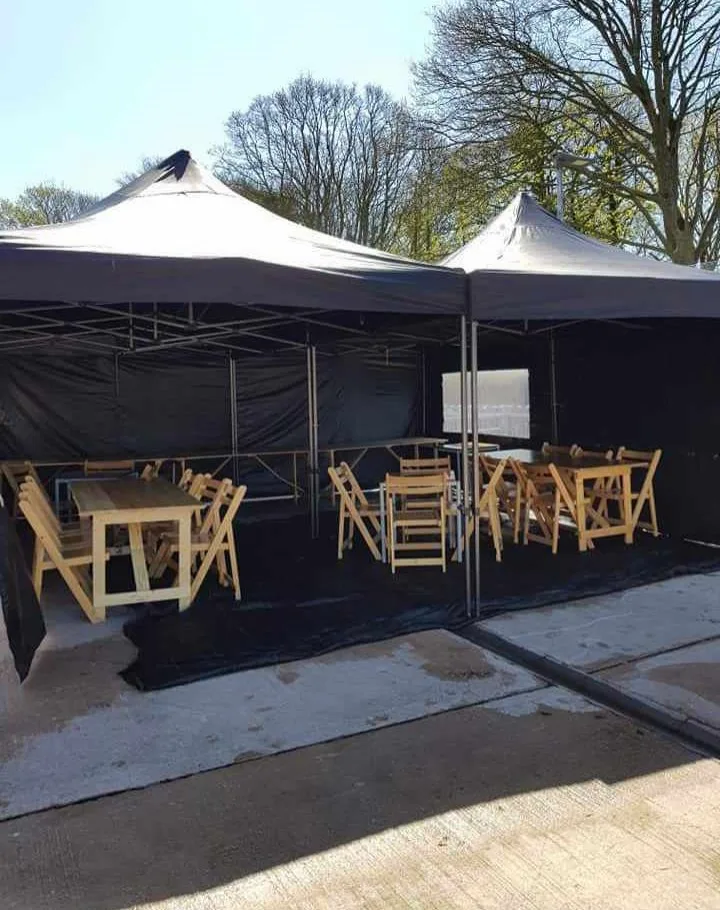Gazebo With Table And Chair Hire - Parties of Distinction
