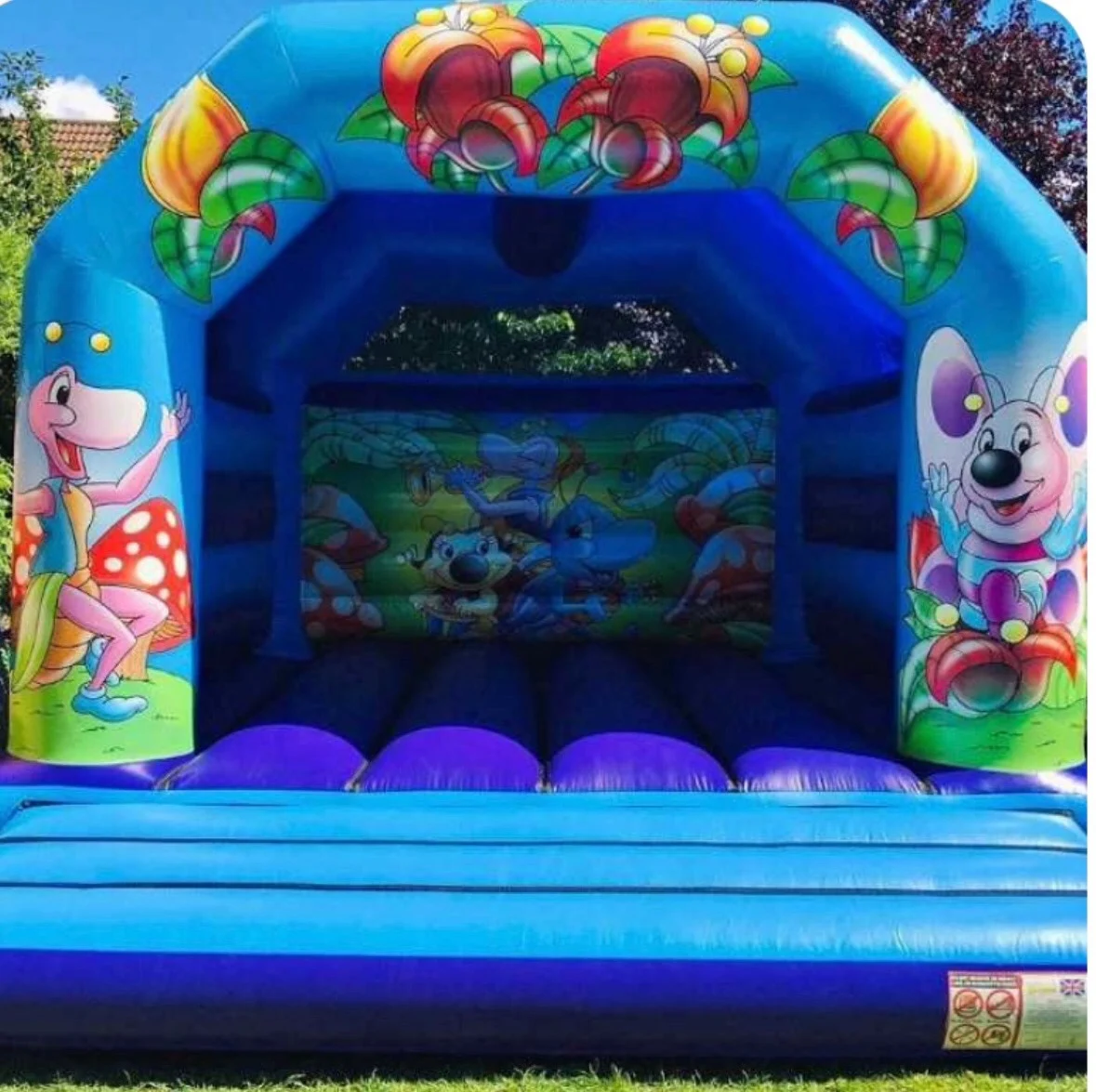 12x15 Bug Castle - Canterbury Bouncy Castle Hire