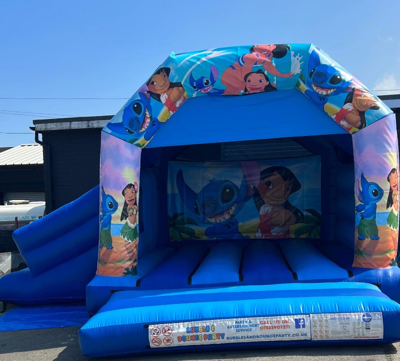 Lilo Stitch - Bubbles And Bounce Party, Bouncy Castle Hire Rhyl ...