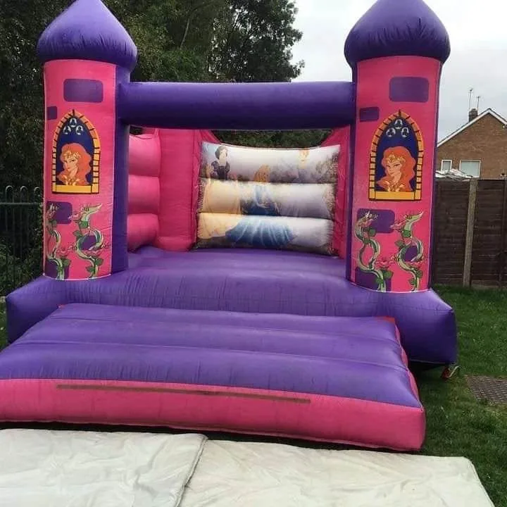 Princess Bouncy Castle 12ft X 15ft X 11ft Height - Fun 4 All ...