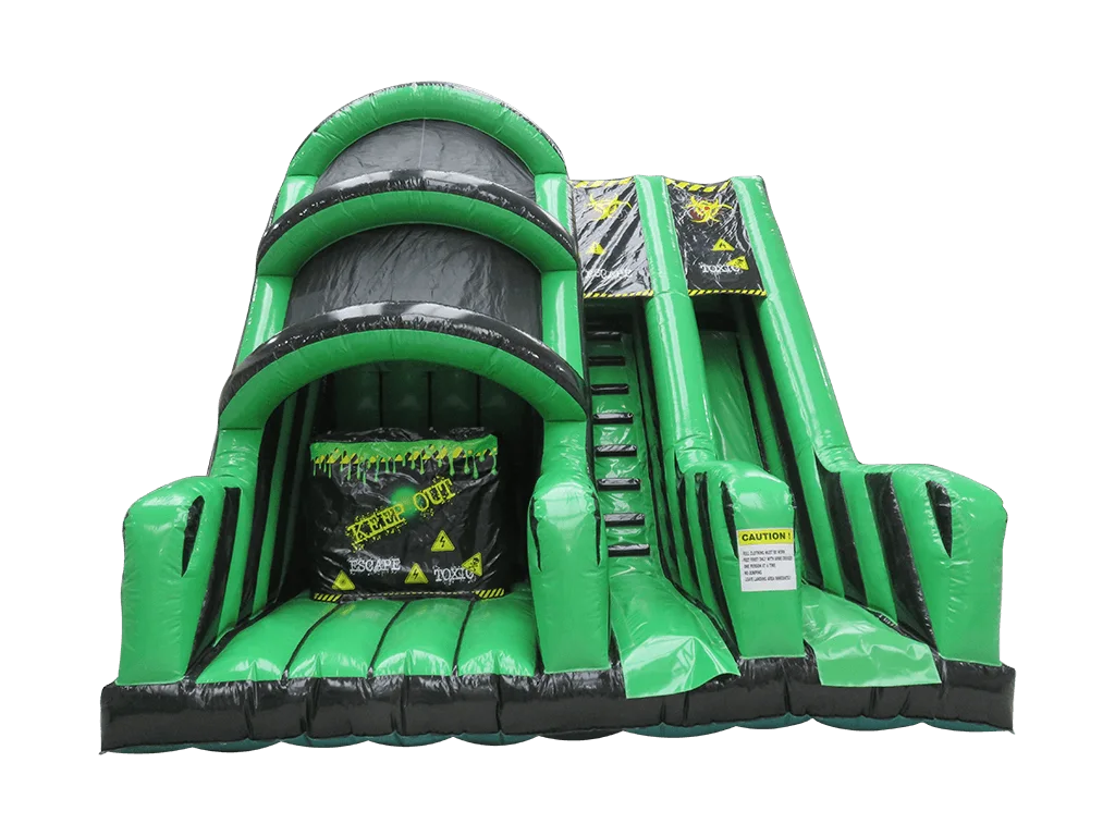 Inflatable Base Jump With Slide Ultimate Adrenaline Rush . Bounce Up ...