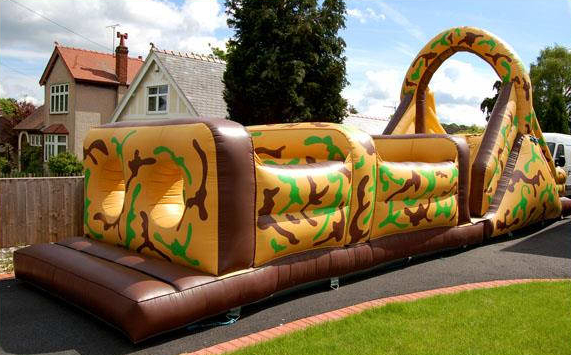 Army Assault Course - Bounce About Castle Hire, Wrexham, Chester ...