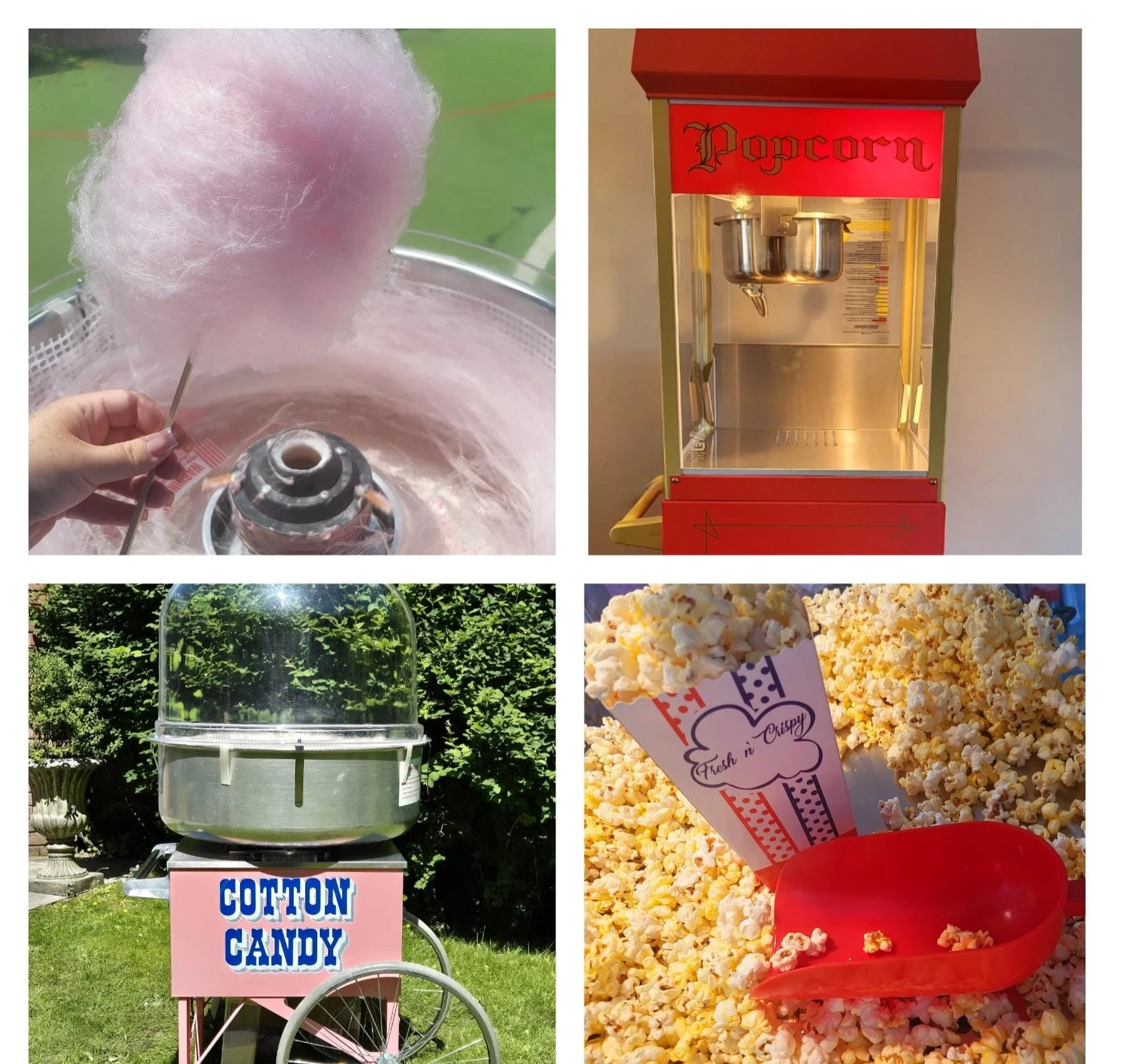 Candy Floss And Popcorn Package - Bouncy Castle Hire Poole, Dorset ...