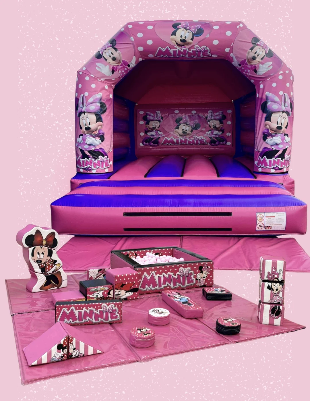 Minnie Mouse M Jaimies Castles, Bouncy Castle & soft play Hire Surrey