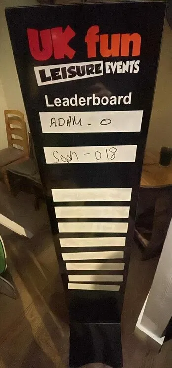 Top Gear Style Leader Board Hire. Kent,london, Essex, Sussex - Rodeo ...