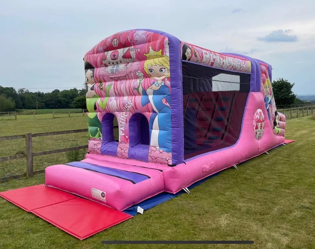 Princess Fun Run - Bouncy Castle and hot tub hire, based in Gwynedd, Wales