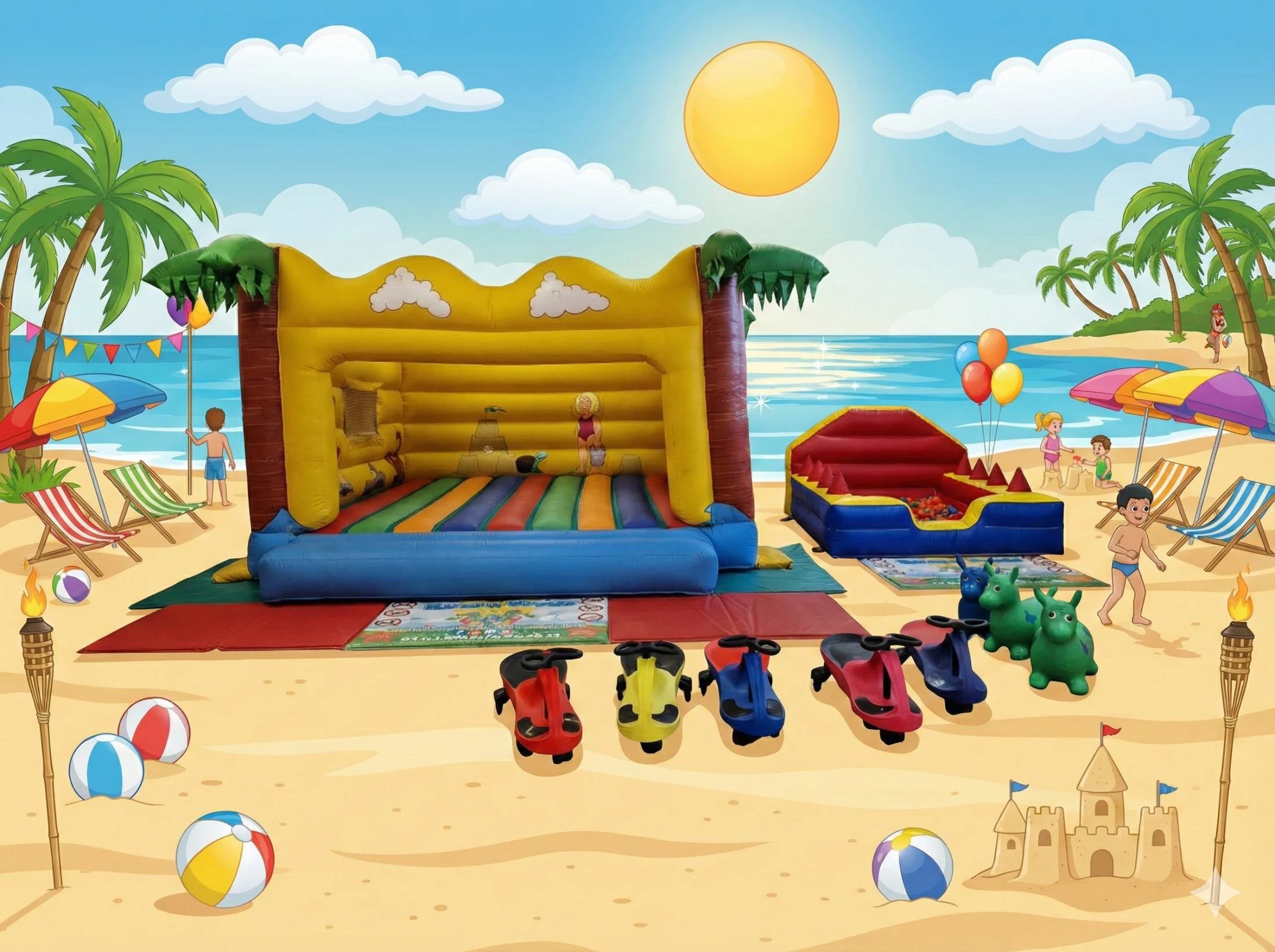 Beach Party Package Hire Torquay South Devon Riviera Events