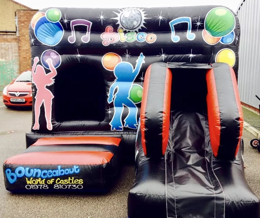 Deluxe Disco Bounce & Slide - Bounce About Castle Hire, Wrexham ...