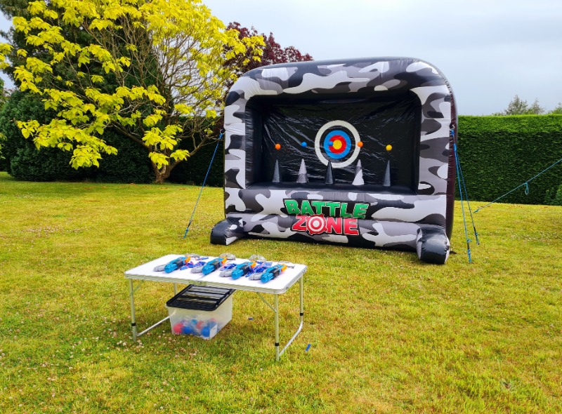 Inflatable Shooting Wall - Bounce World