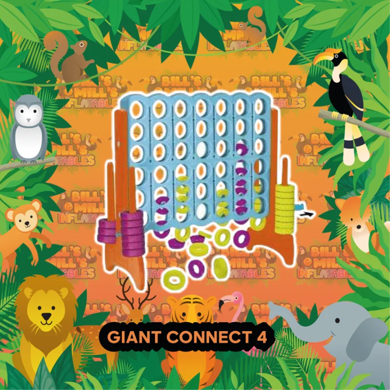 Giant Connect 4, Bringing Joy To Kings Lynn - Bills and Mills Inflatables