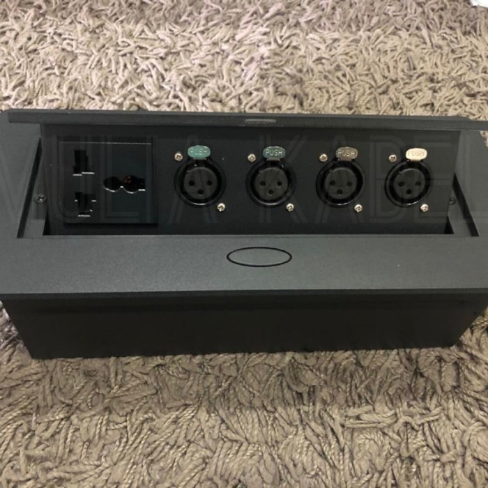 Jual Jual Floor Box Custom Xlr, Hdmi,usb,lan Dan Power Socket - Power ...