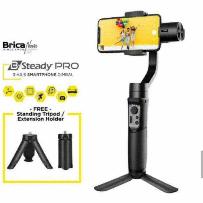 Jual Jual Brica B-Steady Pro Gimbal Brica Bsteady Pro 3 Axis Stabilizer ...