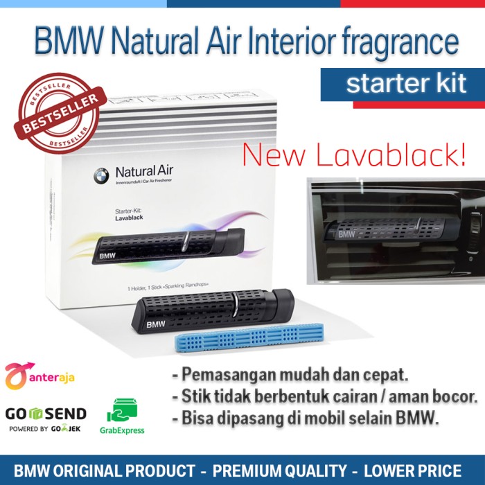 Jual Jual Original Bmw Natural Air Fragrance Kit Lava Black ...