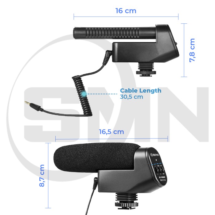 Jual Jual Microphone Boya By Vm600 Directional Shotgun Mic For Dslr di ...