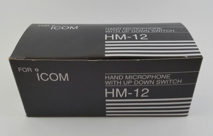 Jual Jual Hm-12 Socket Hand Mic Rig Icom Ic2200 Hm12 Handle Extra ...