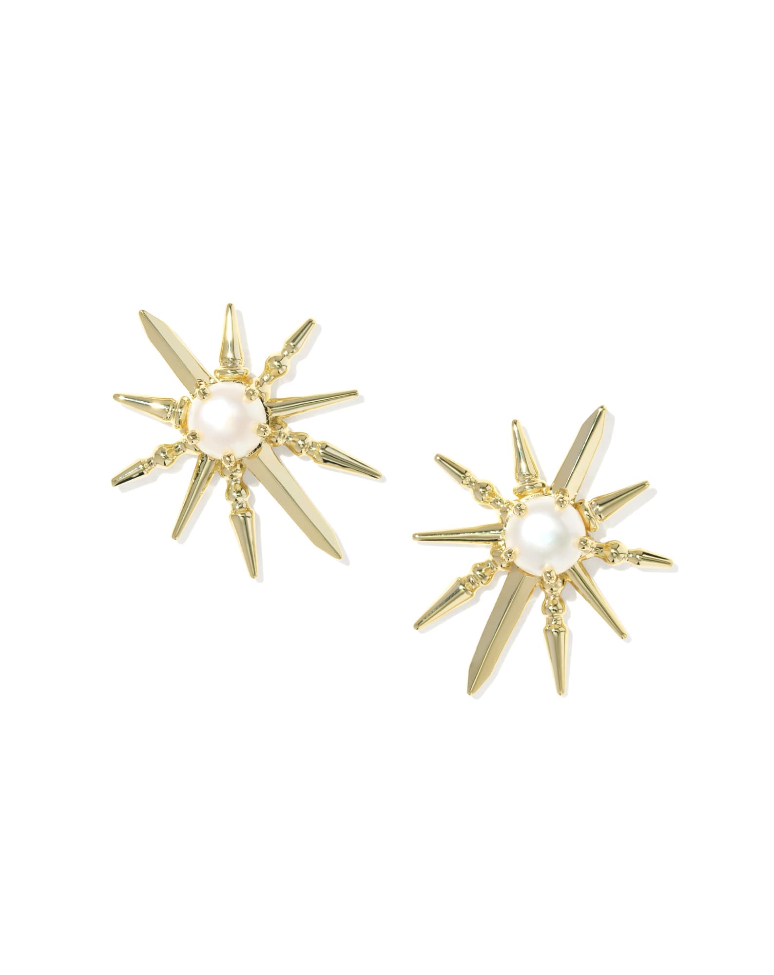 Rogan Gold Stud Earrings | Kendra Scott