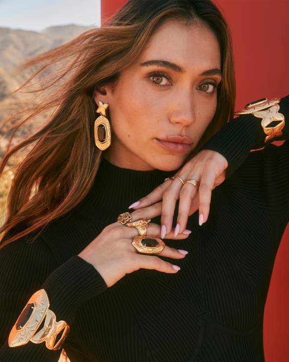 Yellow Rose Cowgirl Rings | Kendra Scott